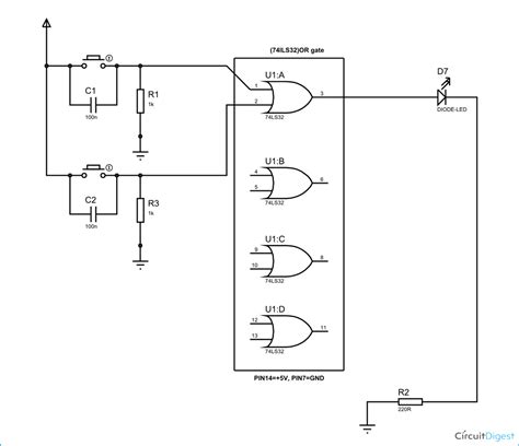Diagram Logic Diagram Logic Gates Mydiagram Online