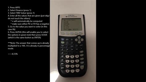 How To Calculate I Using A TI 84 Plus Calculator YouTube