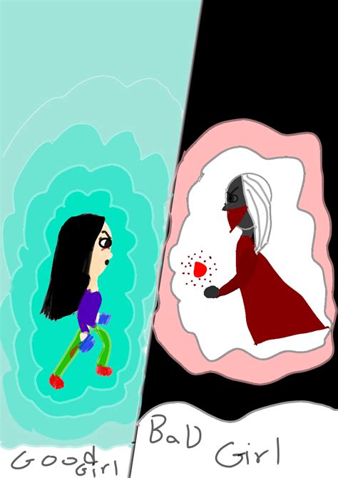 Good Girl Vs Bad Girl Bad Girl Loses Jana08 Illustrations Art Street