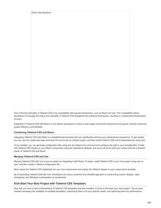 Tailwind Templates How To Find The Perfect Template Pdf