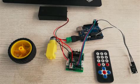 Learn Coding With Arduino IDE Use The IR Control To Control A DC