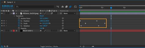 How To Add A Keyframe In After Effects AEJuice