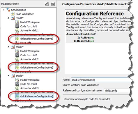 referencing configuration sets for model reference guy on simulink matlab and simulink