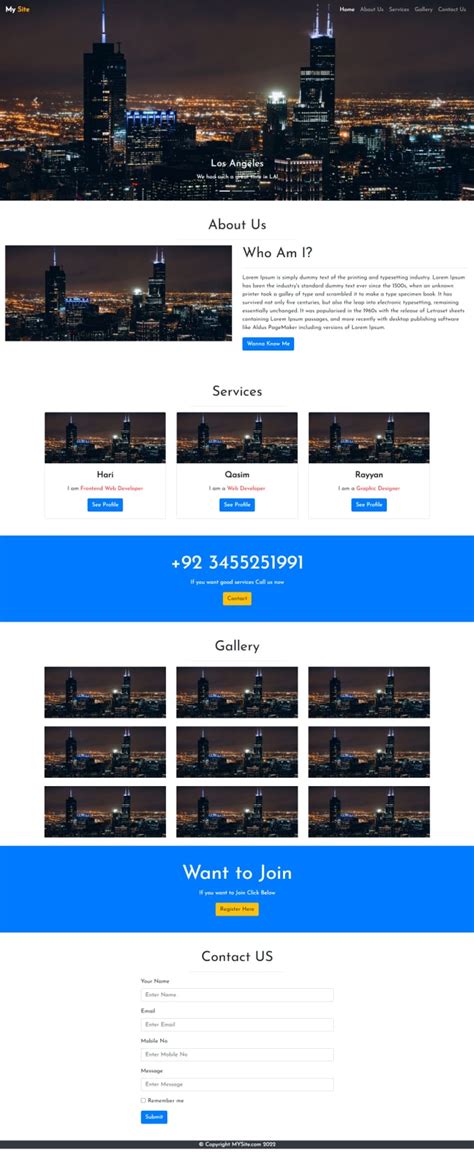 be your front end web developer html css javascript bootstrap react js by hariskhan1999 fiverr