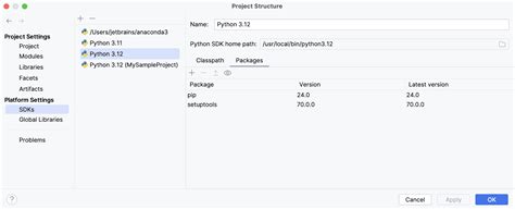 Configure A Python Sdk Intellij Idea Documentation