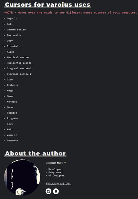 GitHub Thorham2021 Cursors And Cursor Property Check Out Your