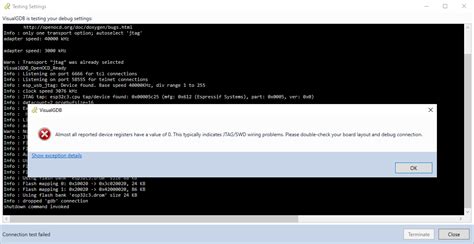 esp32 jtag debugging using raspberry pi embedded software with pico vrogue