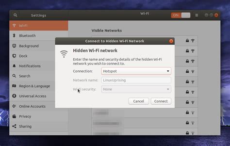 How To Create A Wi Fi Hotspot In Ubuntu 18 04 Gnome And Edit Its