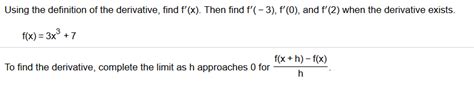 solved find all values x a where the function is