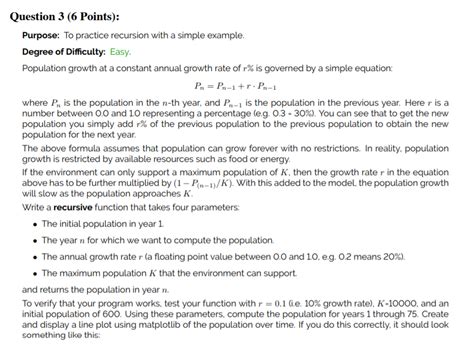 solved question 3 6 points purpose to practice recursion