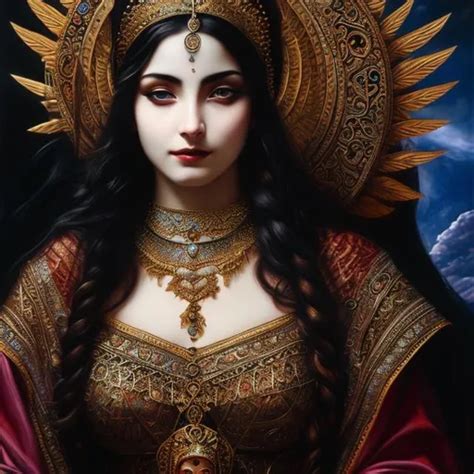 Goddess High Priestess Dominant Gothic Girlfrien Openart