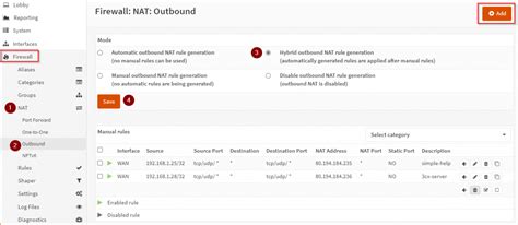 Set Up NAT Port Forwarding With Outbound NAT In OPNsense TechLabs