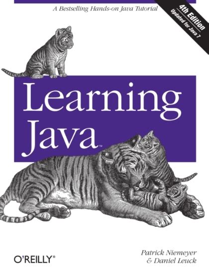 learning java 4th edition 搬书匠 电子书下载