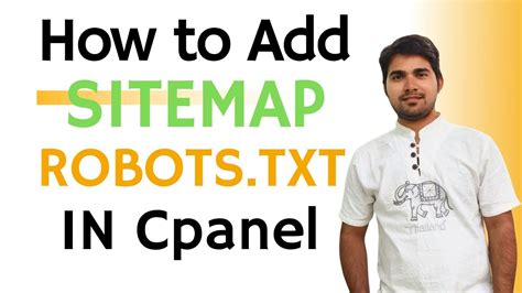How To Add Sitemap In CPanel How To Add Robots Txt File In Cpanel