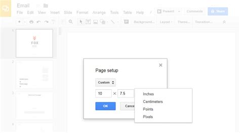 How To Create Google Slide Layouts Dimensions Sizes And Design