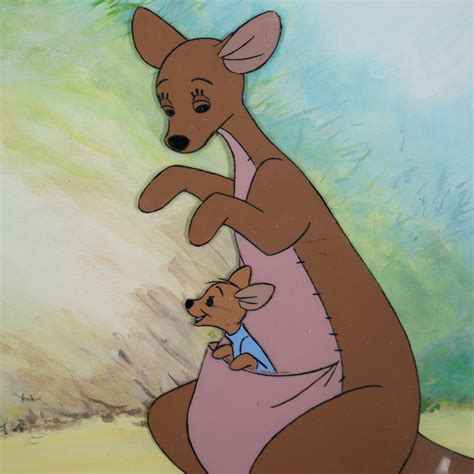 Kanga And Roo From Winnie The Pooh And The Honey Tree 1966 Disney Vintage Castle Fine Art