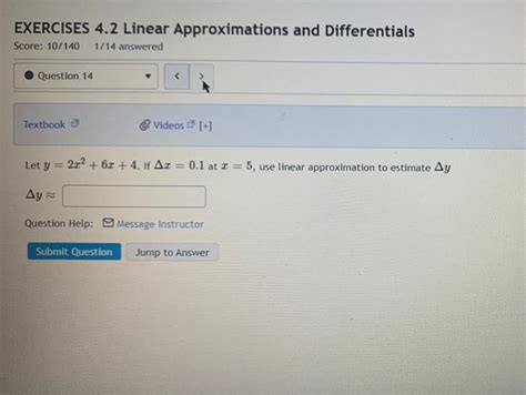 solved exercises 4 2 linear approximations and differentials