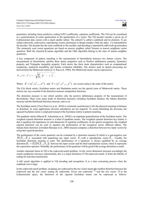 Speech Recognition Using Vector Quantization Through Modified K Means