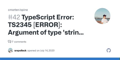 typescript error ts2345 [error] argument of type string url is not assignable to parameter