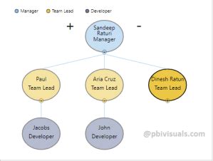 Hierarchy Chart By Akvelon Custom Visual PBI Visuals