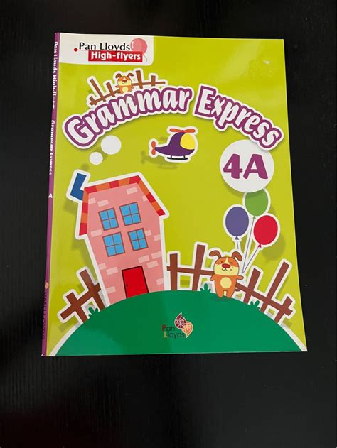 Pan Lloyds Grammar Express 4A 興趣及遊戲 書本 文具 書本及雜誌 補充練習 Carousell