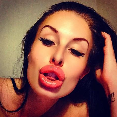 On Instagram Makeup All Over And Tired As F Night Guys ️” Fake Lips Big Lips Wax Lips