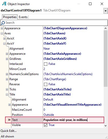 vcl charts line view tutorial step 4 chart appearance customization vcl devexpress