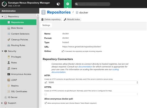 Setup Docker Registry With Nexus 3 Behind Traefik Proxy Gmasil
