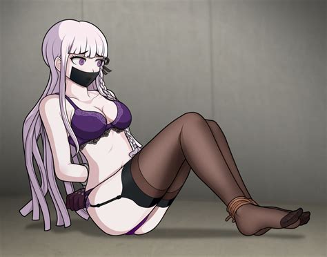 Rule 34 1girls Alternate Version Available Bound Ankles Bound Wrists Bra Breasts Cleavage