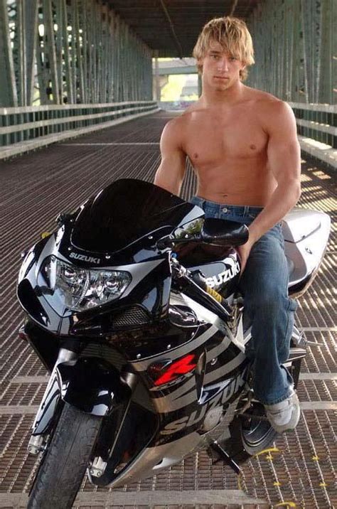 A Man Riding His Motorcycle Men Biker Men Car Guys