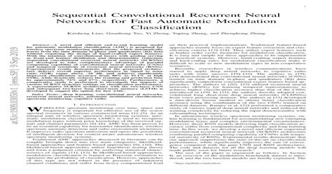 download pdf sequential convolutional recurrent neural networks for · table i benchmark
