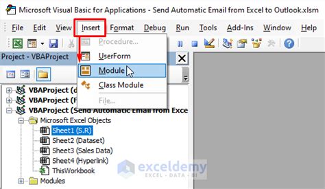 how to send automatic email from excel to outlook 4 methods