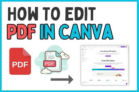 how to edit pdf in canva 2023 easy tutorial