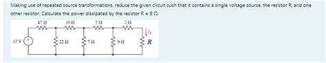 Solved Making Use Of Repeated Source Transformations Reduce Chegg