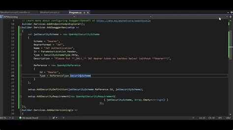 Enabling Authorization In Swagger Tool In Asp Net Core YouTube