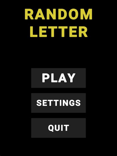 Télécharger Random Letter Full Screen Pour Iphone Ipad Sur Lapp Store Utilitaires