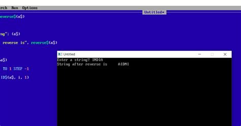 program to reverse a string using function