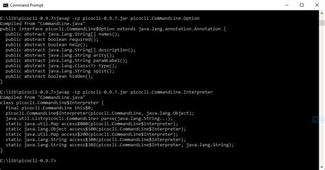 java命令行界面（第10部分）：picocli dnc8371的博客 csdn博客