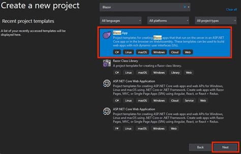 Blazor Project Templates Explained