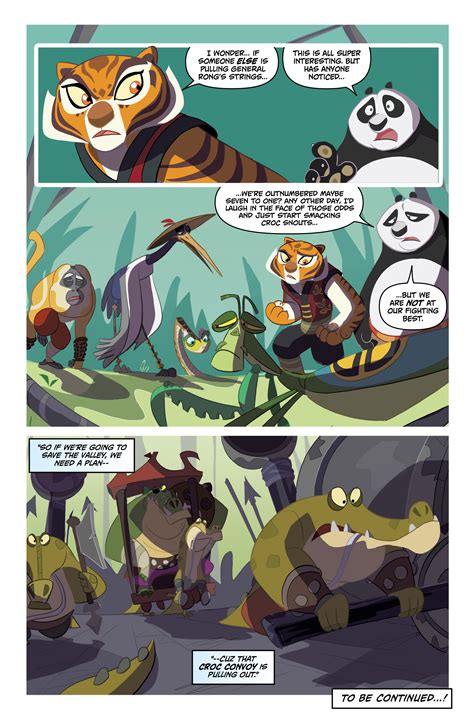 Read Online Dreamworks Kung Fu Panda Comic Issue 1