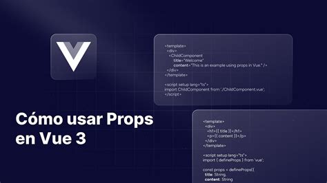 cómo usar props en vue 3 y typescript how to use props in vue 3 and typescript youtube