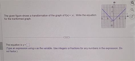 solved the given figure shows a transformation of the graph