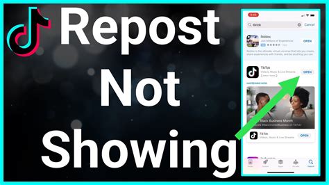Repost Not Showing In Tiktok Heres How To Fix It Photos All
