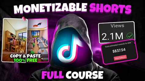 HOW I Make Viral MONETIZABLE Shorts Full Course YouTube