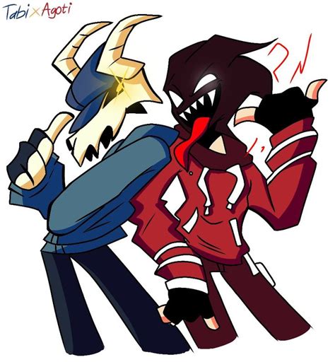 Tabi X Agoti In Friday Night Funkin Night Art