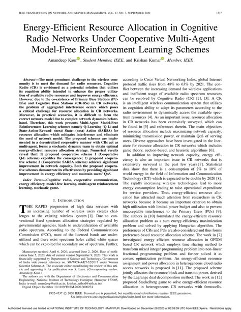 pdf energy efficient resource allocation in cognitive radio networks under cooperative multi
