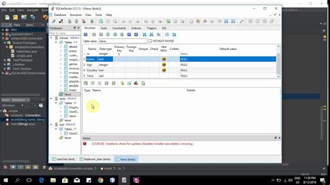 Inserting Data Into The Table With SQLite And JAVA YouTube