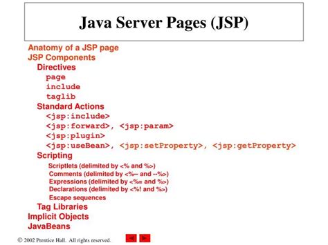ppt java server pages jsp powerpoint presentation free download id 5104836