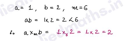 modulo arithmetic important questions applied maths class 12 cbse