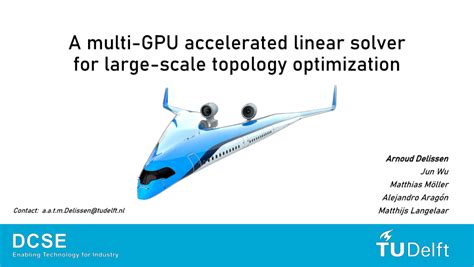 pdf a multi gpu accelerated linear solver for large scale topology optimization